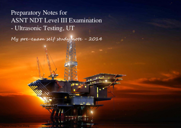 (PDF) UT Testing-Self Study Notes- Rev1