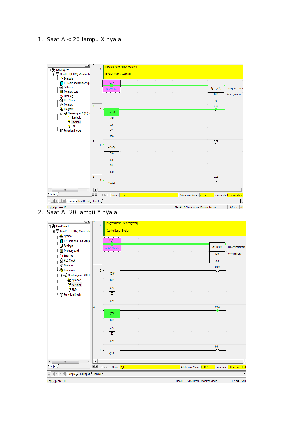 (DOC) APLIKASI INSTRUKSI CLOCK PADA CX-PROGRAMMER