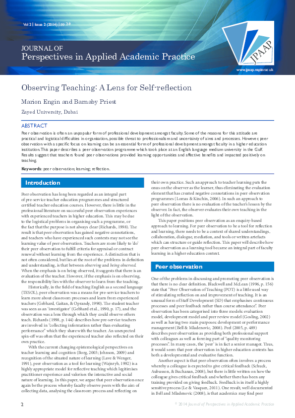 (PDF) Perspectives in applied academic practice 90 564 2 PB