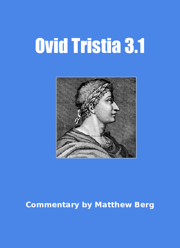 (PPT) Draft: Interactive commentary on Ovid Tristia 3.1