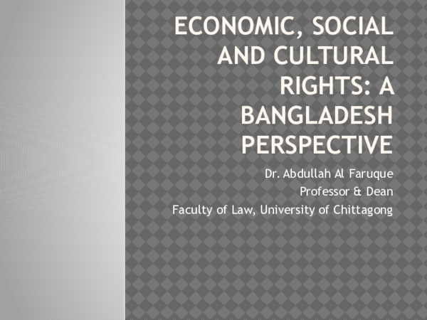(PPT) Economic Social and Cultural Rights