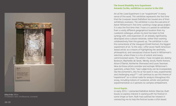 (PDF) "The Grand Disability Arts Experiment" essay from Art of the ...