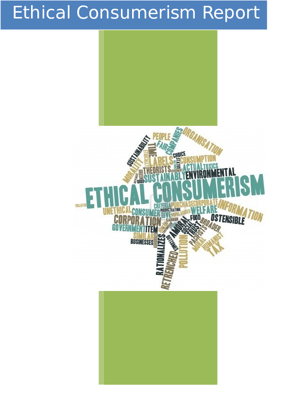 (DOC) Ethical Consumerism