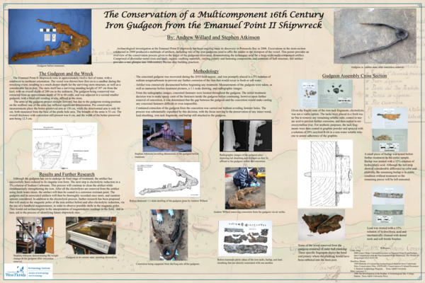 (PDF) The Conservation of a Multicomponent 16th Century Iron Gudgeon ...