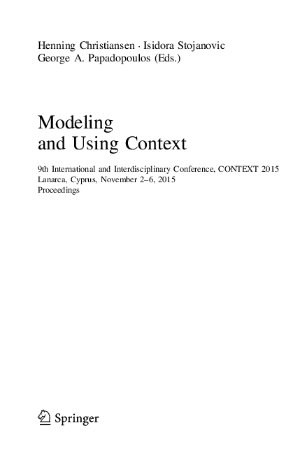 (PDF) The Influence of Context in Meaning: the Panorama of Complement Coercion