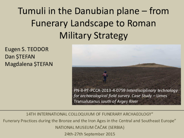 (PDF) Tumuli in the Danubian plane – from Funerary Landscape to Roman ...
