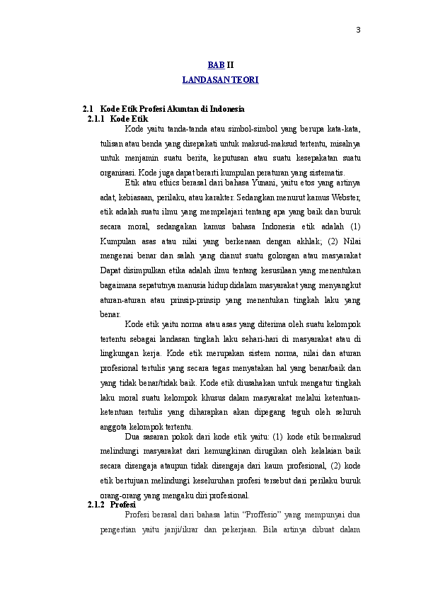(DOC) BAB II LANDASAN TEORI baru