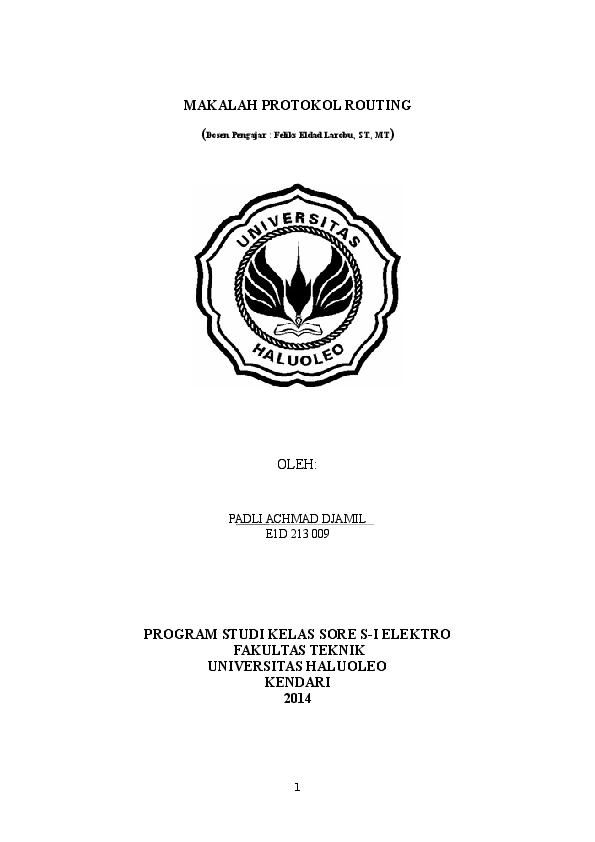 (DOC) 229436490-Makalah-Protokol-Routing