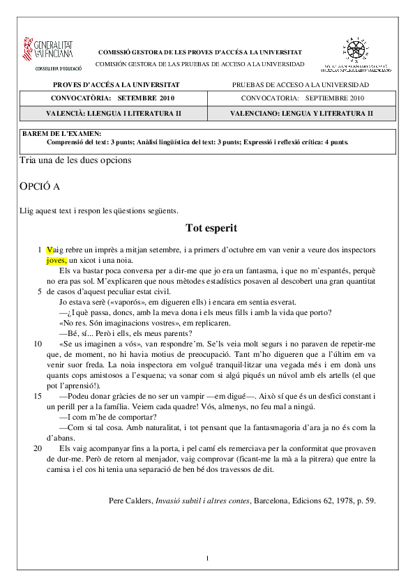 (PDF) Examen Setembre 2010 Valencia