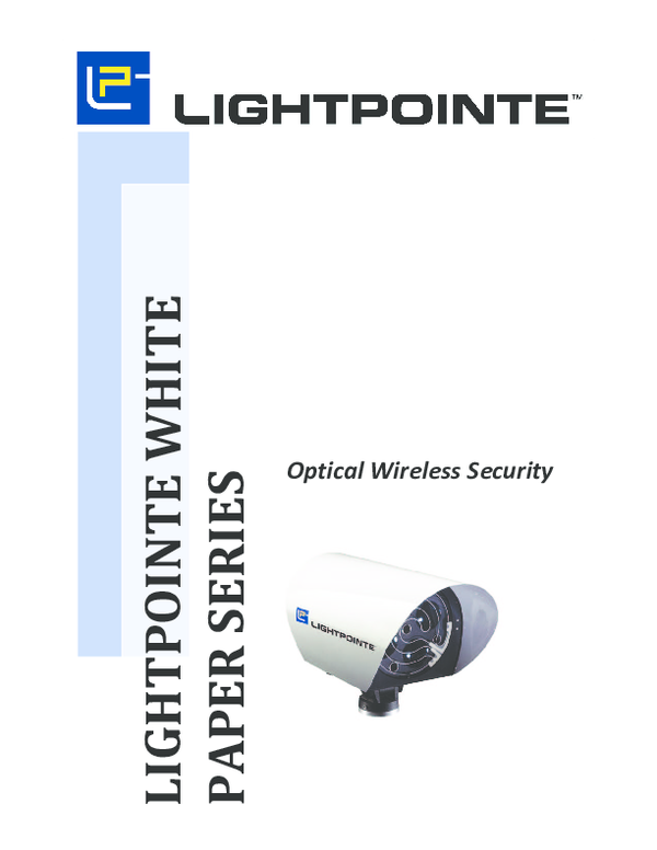 (PDF) LightPointe Product Link Margin Calculation