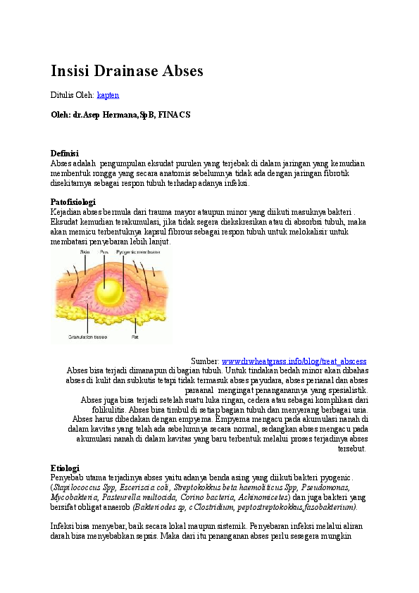 (DOC) Artikel Insisi Drainase Abses