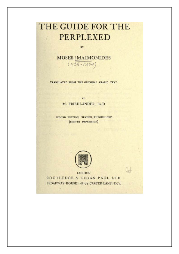 (PDF) The Guide For The Perplexed
