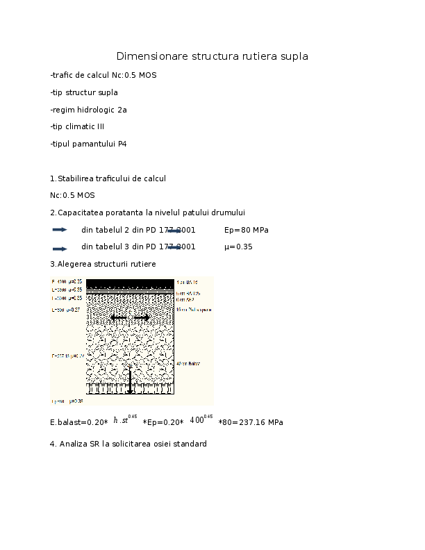 (DOC) Dimensionare structura rutiera supla