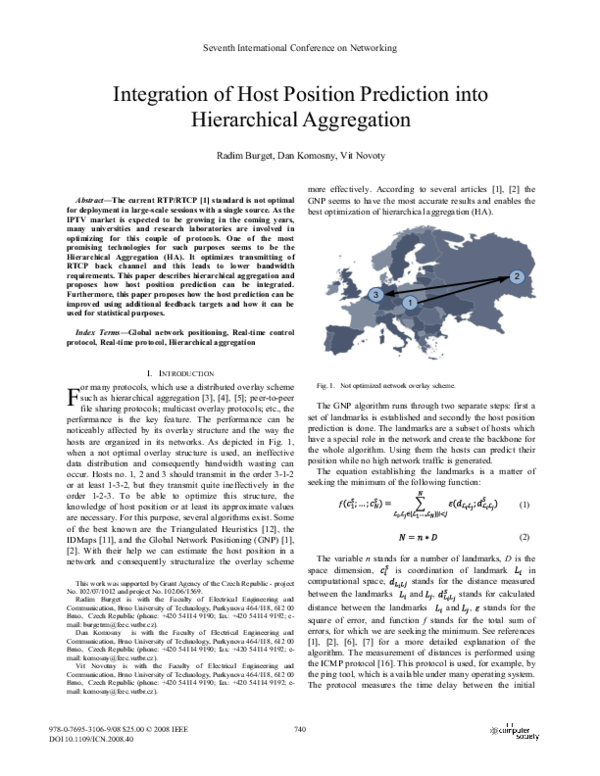 (PDF) Integration of Host Position Prediction into Hierarchical Aggregation