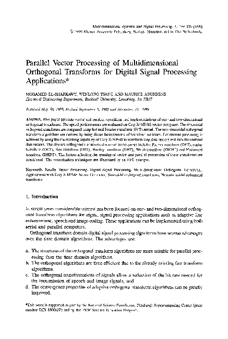 (PDF) A flexible implementation of a matrix Laurent series-based 16-point fast Fourier and ...