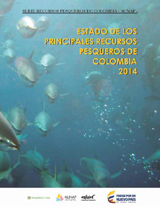 (PDF) ESTADO DE LOS PRINCIPALES RECURSOS PESQUEROS DE COLOMBIA 2014