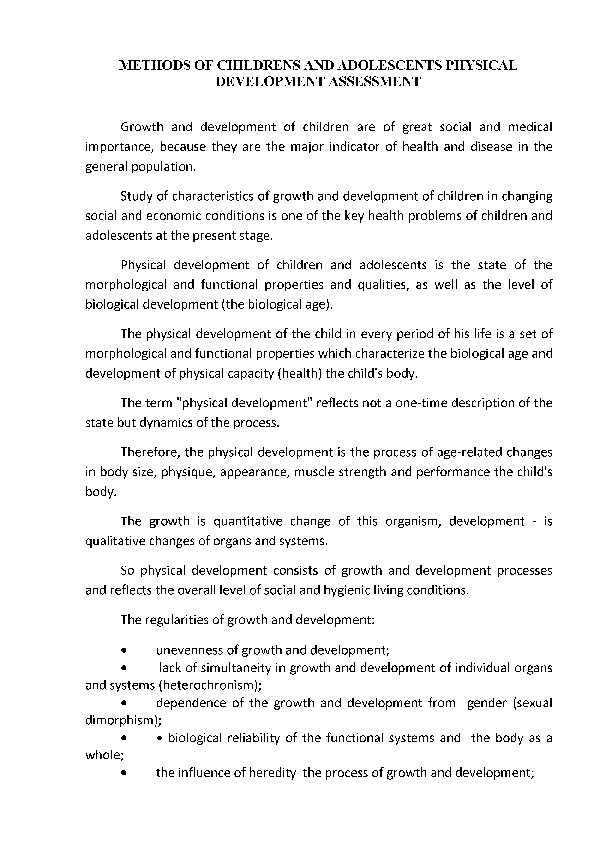 (PDF) Children-development