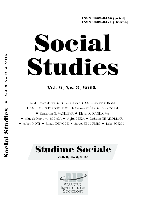 Social Studies Journal Cover