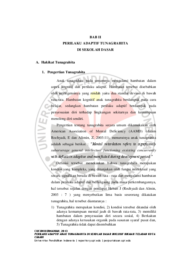 (PDF) Perilaku adaptif