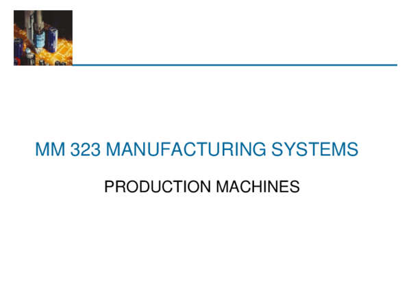 (PDF) CLASSIFICATION OF MANUFACTURING SYSTEMS