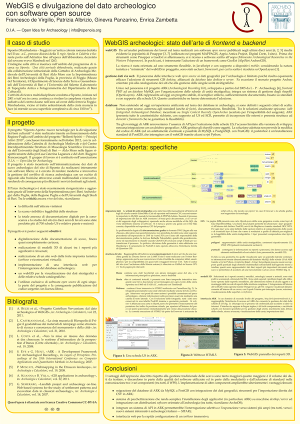 (PDF) WebGIS e divulgazione del dato archeologico con software open ...