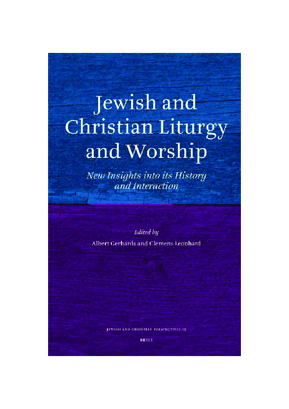 (PDF) The Creed In The Liturgy: Prayer Or Hymn?
