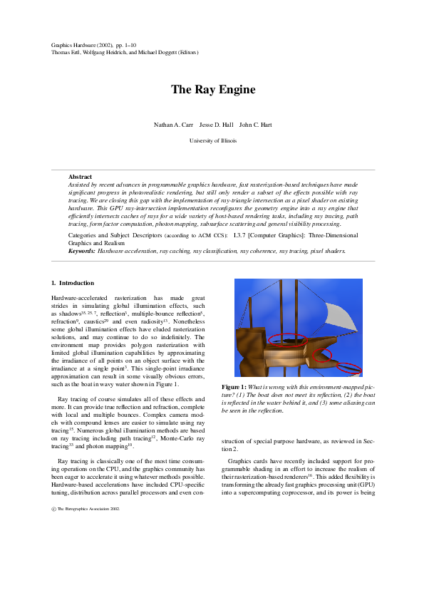 (PDF) The Ray Engine