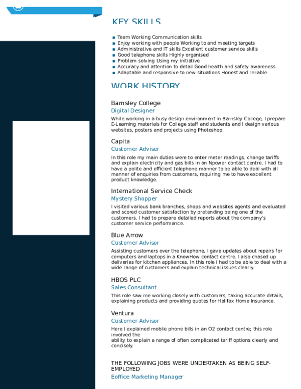 (DOC) THis is my Resume | Caroline Morfitt - Academia.edu