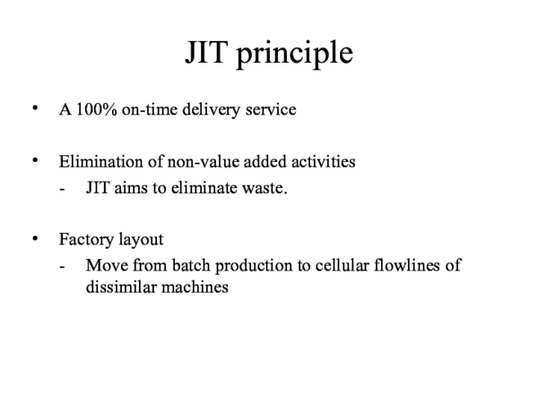 (PPT) JIT principle