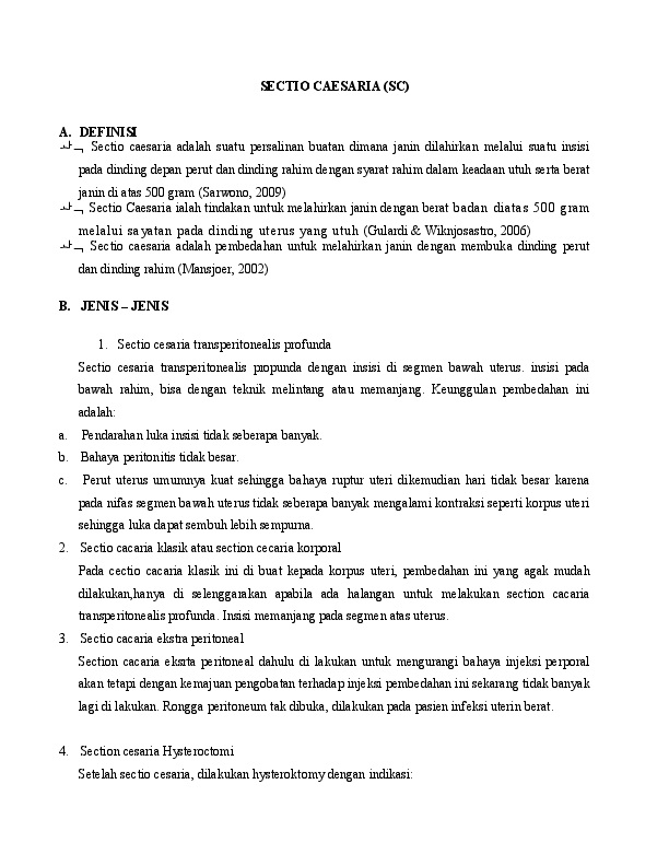 (DOC) SECTIO CAESARIA