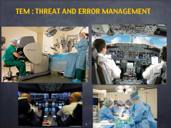 (PDF) TEM Threat and Error Management