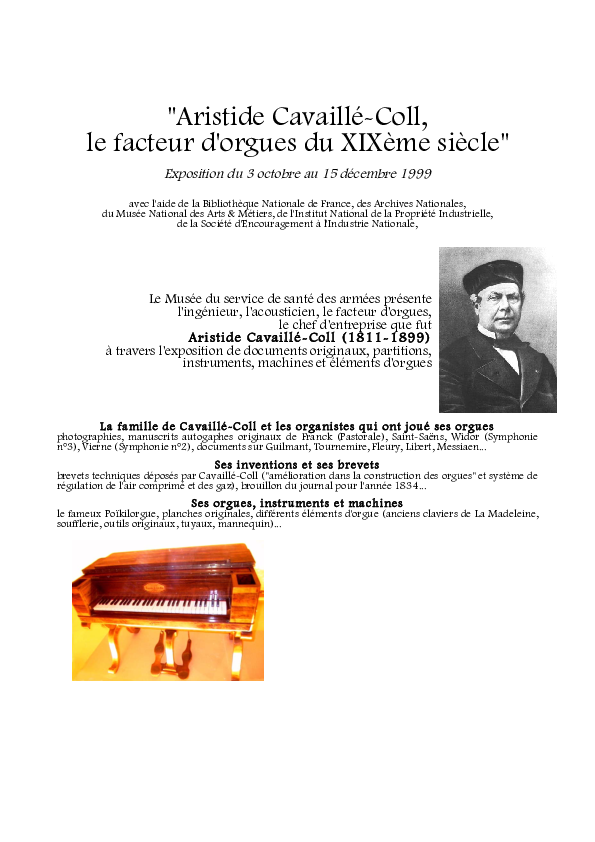 (PDF) Aristide Cavaillé-Coll