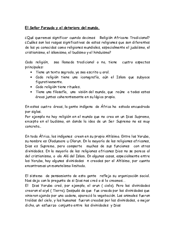 (DOC) Capitulo 1 El senor a la fuerza