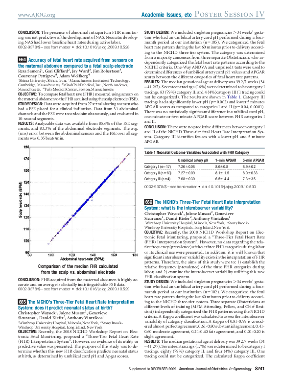 (PDF) 665: The NICHD's Three-Tier Fetal Heart Rate Interpretation ...