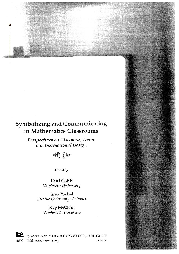 (PDF) Symbolizing mathematical reality into being: How Mathematical ...