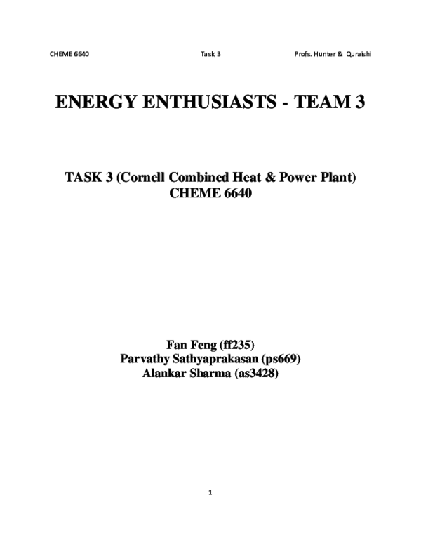 (PDF) Cornell Combined Heat and Power Plant