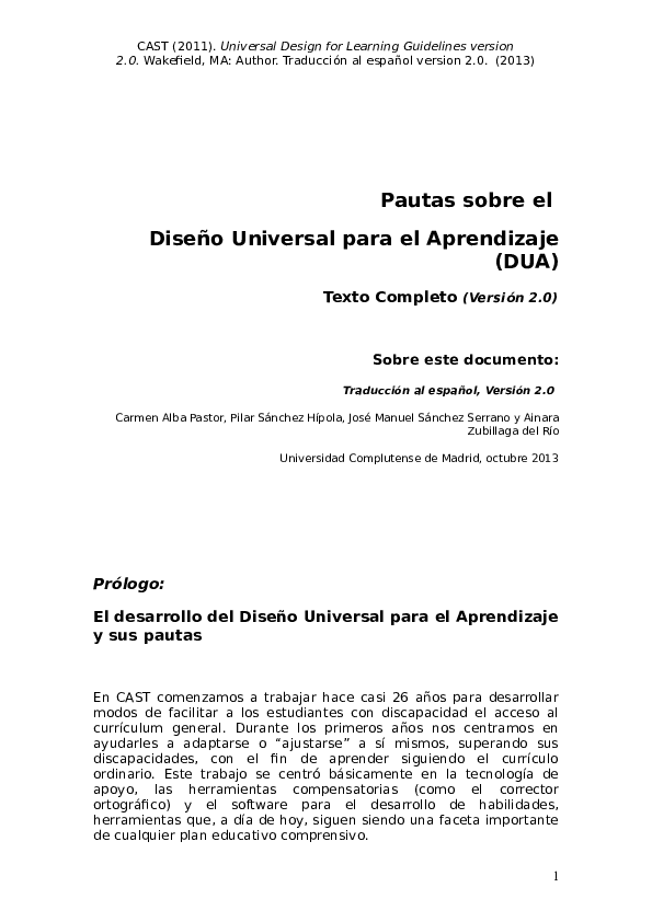 (DOC) UDL Guidelines v2 0 full espanol