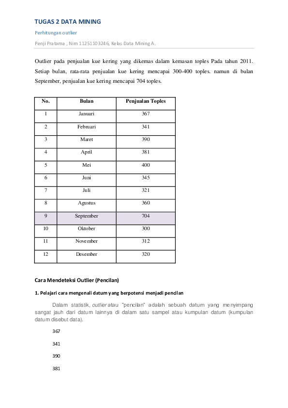 (PDF) TUGAS 2 DATA MINING