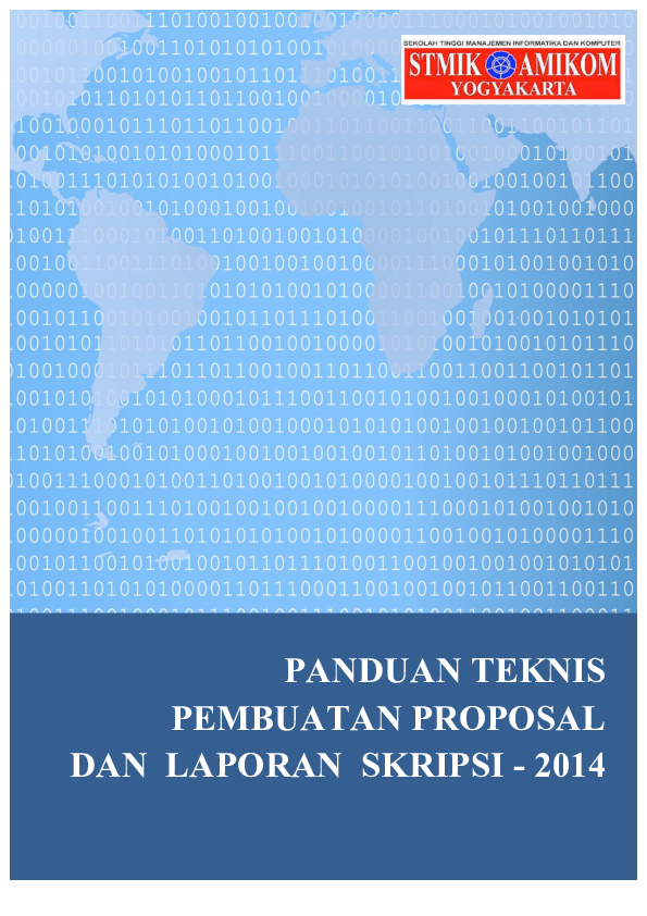 (PDF) Panduan teknis pembuatan proposal dan laporan skripsi ver 6 2 komplit