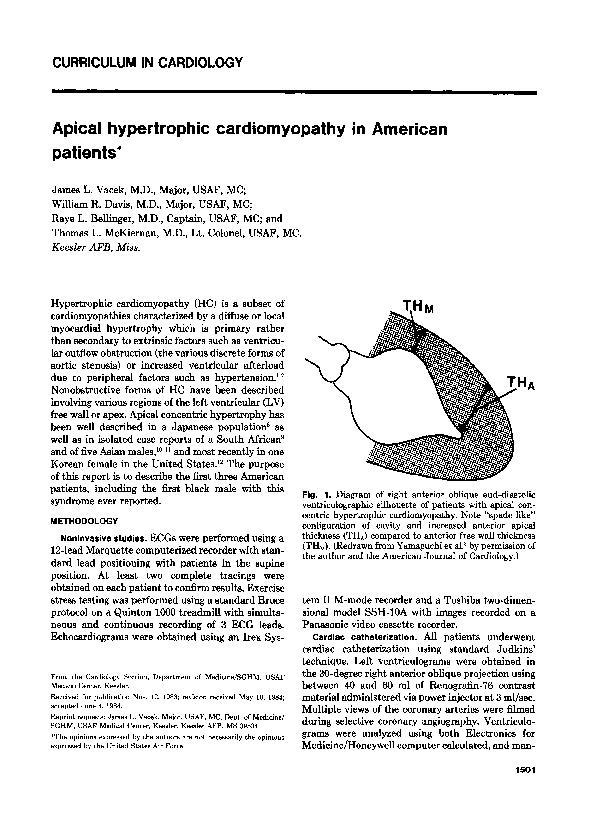 (PDF) Apical hypertrophic cardiomyopathy in American patients