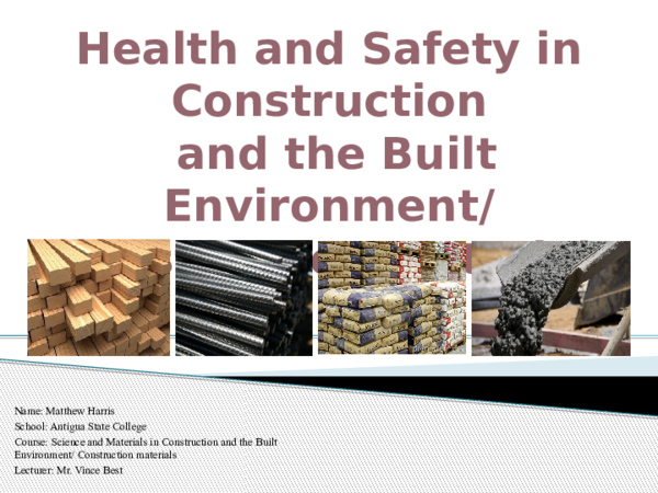 (PPT) Construction materials
