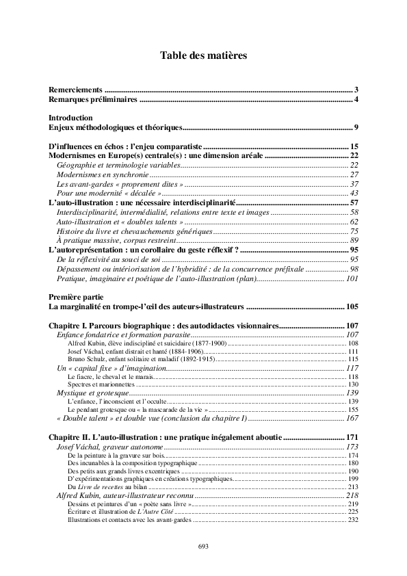 (PDF) Thèse (Table des matières)