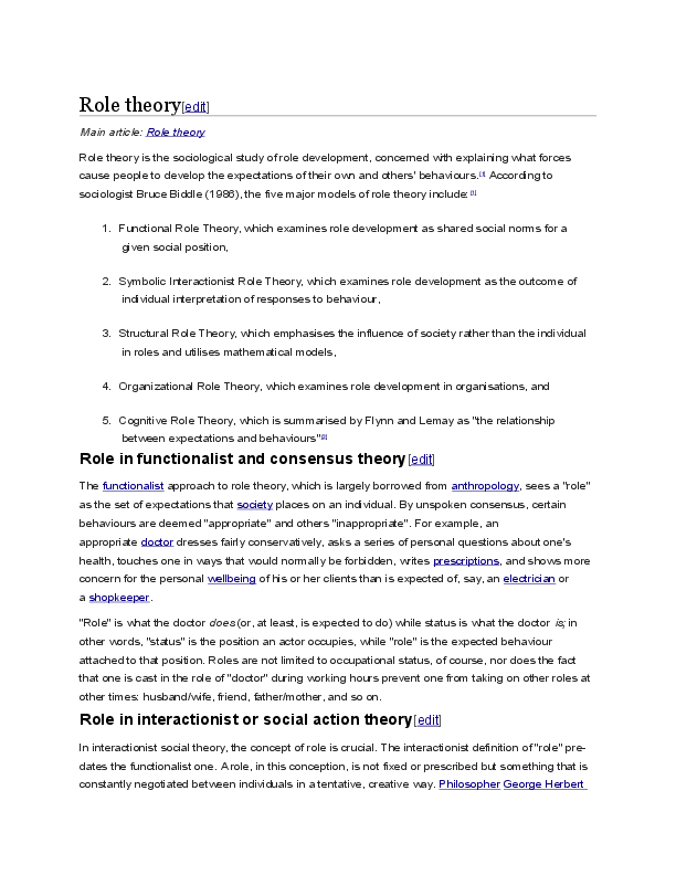 (DOC) ROLE THEORY BY BIDDLE