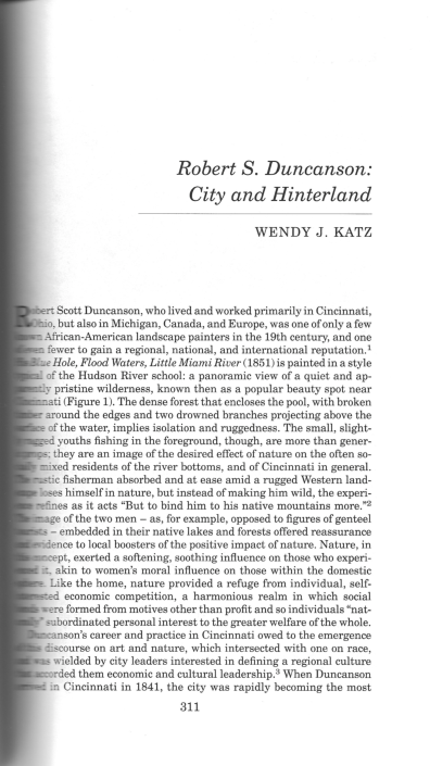 (PDF) "Robert S. Duncanson: City and Hinterland," Prospects, vol. 25 ...