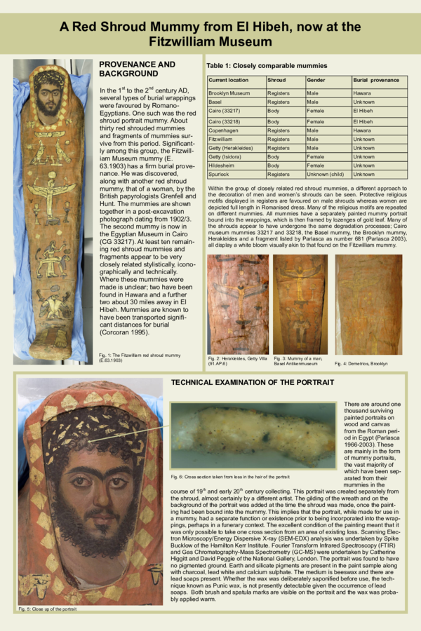 (PDF) A Red Shroud Mummy from El Hibeh, now at the Fitzwilliam Museum