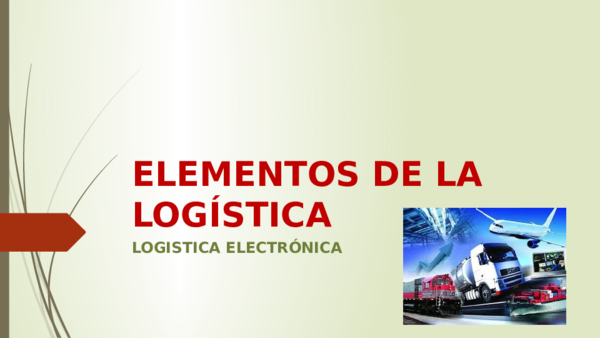 (PPT) ELEMENTOS DE LA LOGISTICA