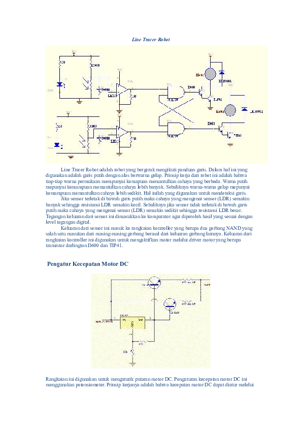 (DOC) Line Tracer Robot