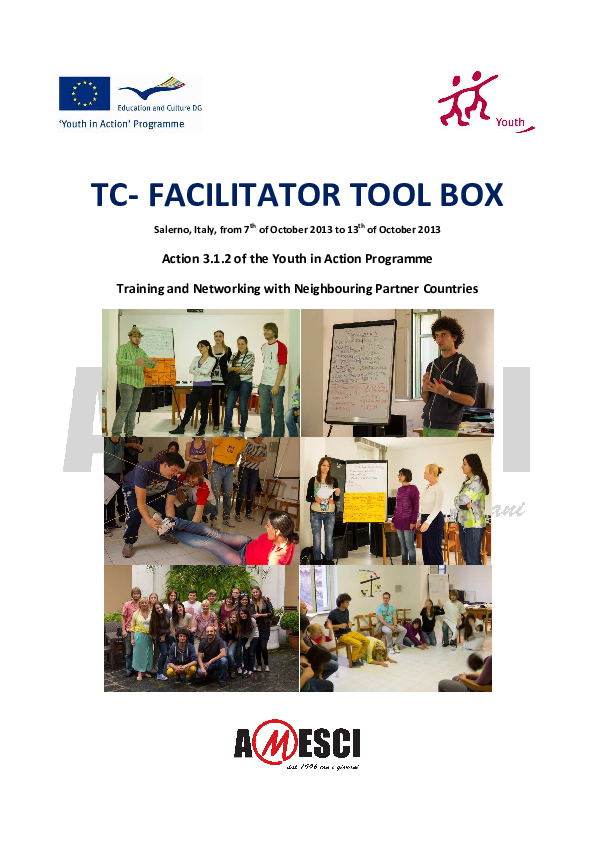 (PDF) Facilitator TOOL BOX - Training