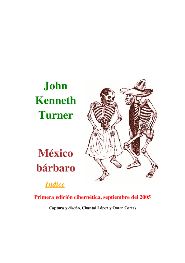 (DOC) John Kenneth Turner Mexico Barbaro