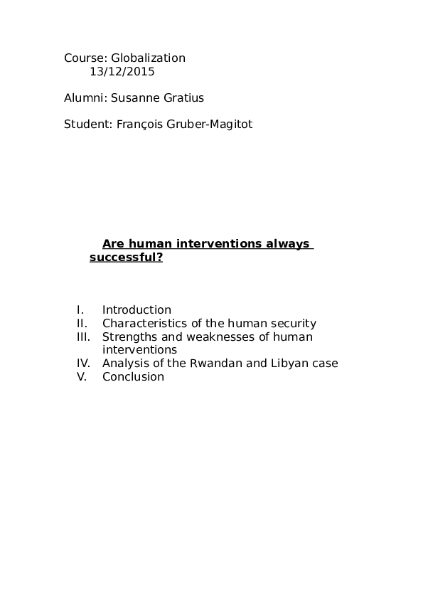 (DOC) Are human interventions always succcessful